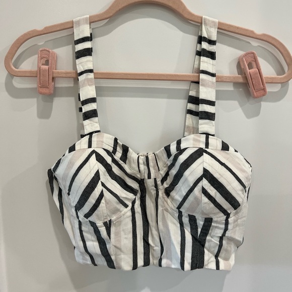 American Eagle Outfitters | Tops | Nwt American Eagle Linen Bra Top ...